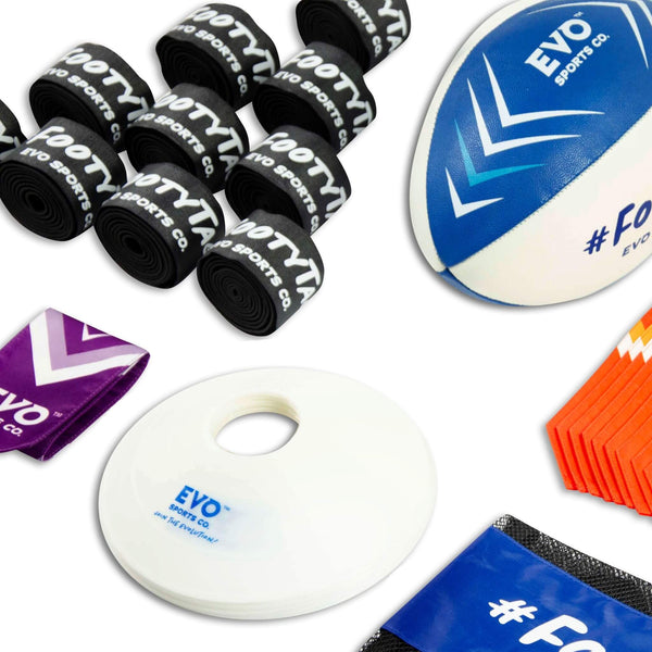 Rugby League Tag Kit - Red/Green - 10 Player – rugbytag.com.au