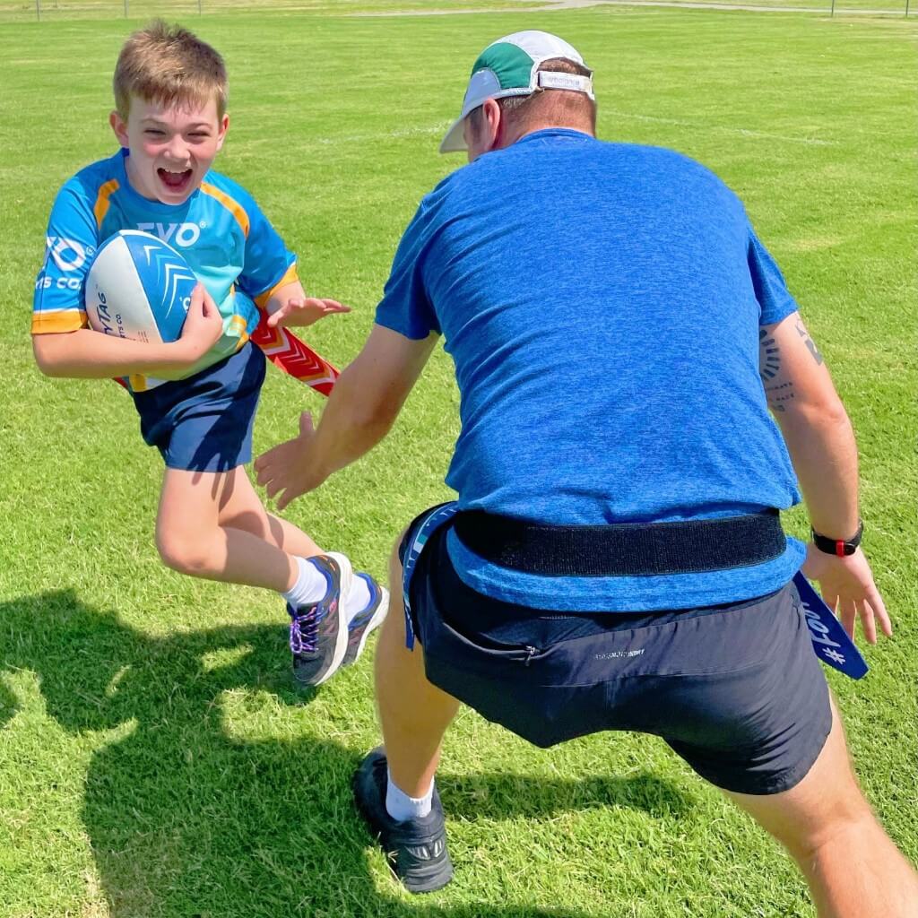 Rugby League Tag Kit - Red/Green - 10 Player – rugbytag.com.au