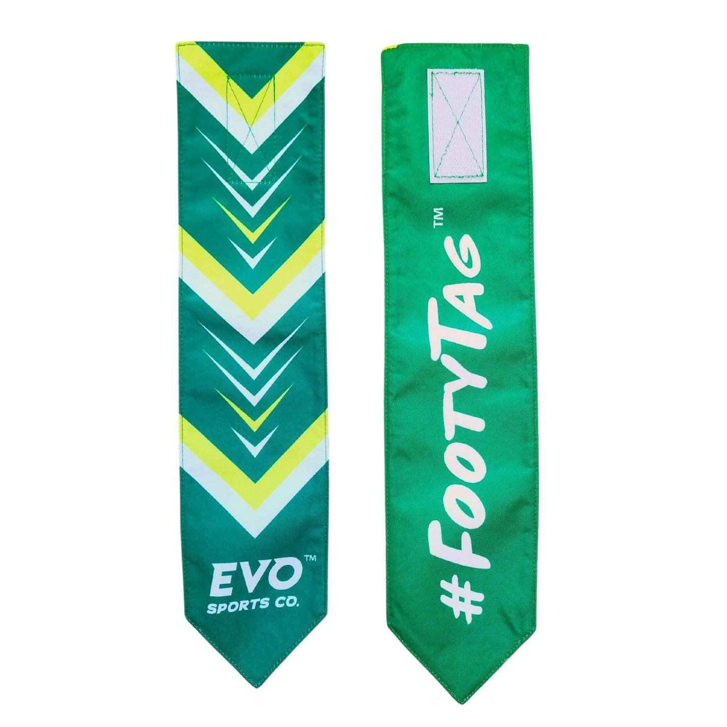 Rugby League Tags - Green - Pair – rugbytag.com.au